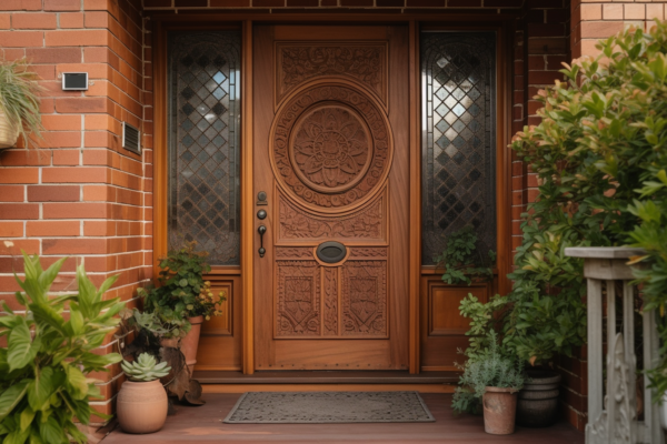 Colonial Doors with Classic Charm and Functionality